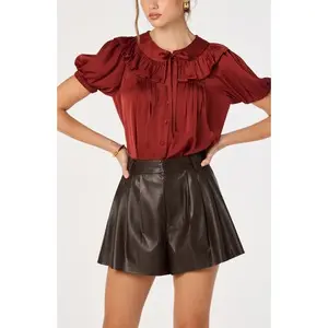 Astr The Label Bow Detail Blouses
