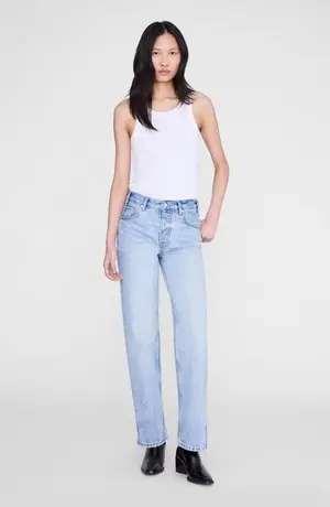 ANINE BING Sixtine Tank Top - White