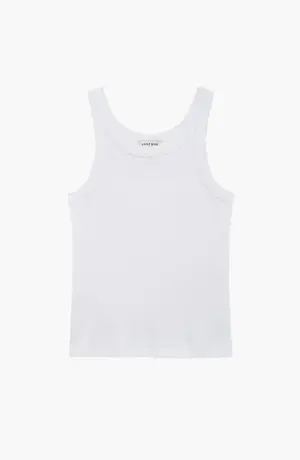 ANINE BING Sixtine Tank Top - White