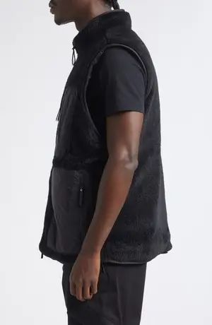 Moncler Reversible Quilted Down & Fleece Vest