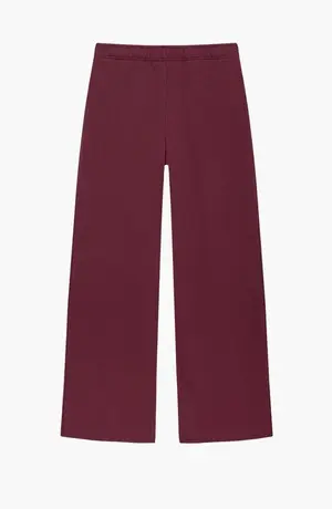 ANINE BING Kacey Sweatpant - Burgundy