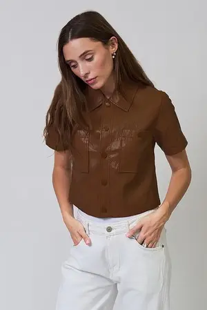 Central Park West Collared Jackets For Women