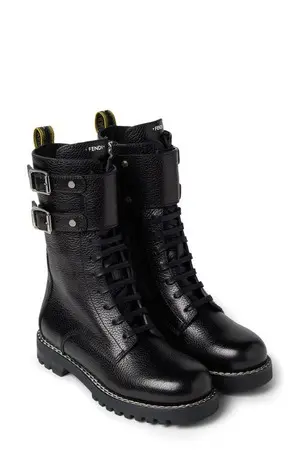 Fendi Biker Combat Boot