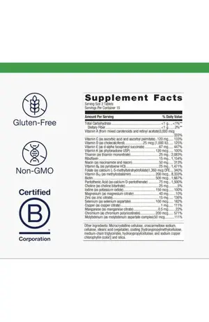 METAGENICS Phytomulti Comprehensive Daily Multivitamin Supplement 30 Tablets