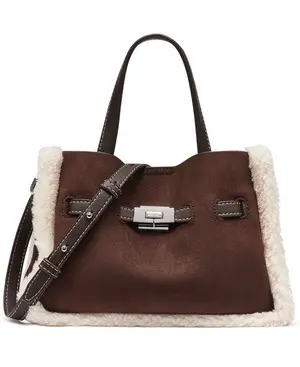 Dkny Bryar Small Satchel Coffee Bean