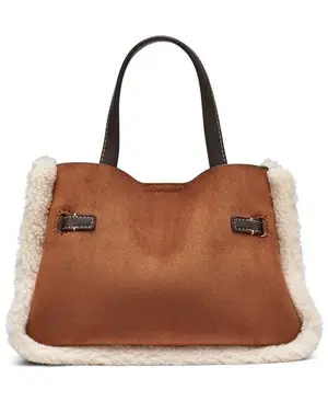 Dkny Bryar Small Satchel - Walnut