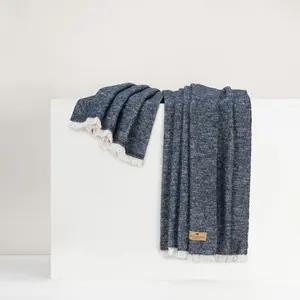 LANDS DOWNUNDER Cinder Mist Throw - Navy