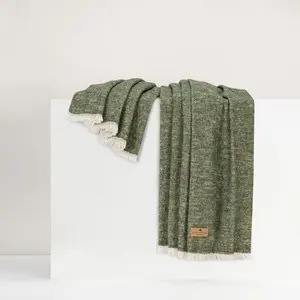 LANDS DOWNUNDER Cinder Mist Throw - Olive