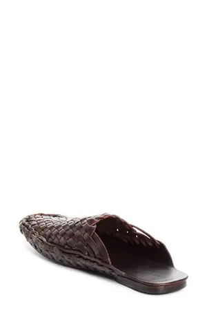 THE ROW Woven Leather Flat Mule