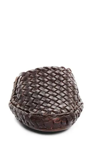 THE ROW Woven Leather Flat Mule