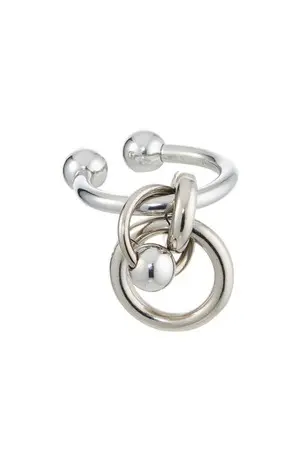 JUSTINE CLENQUET Aya Earcuff - Palladium