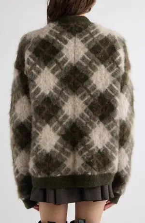 Acne Studios Katch Mohair Blend Cardigan