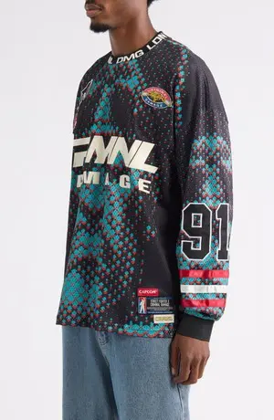 CRIMINAL DAMAGE M. Bison Mesh Football Jersey