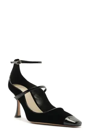 ALEXANDRE BIRMAN Tita Wave Ankle Strap Pump