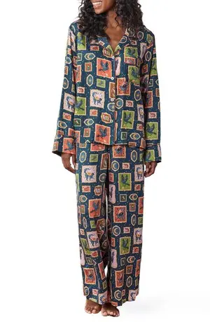 PRINTFRESH Soho Satin Pajamas