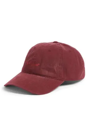 The Great. The Baseball Baseball Cap - Maroon