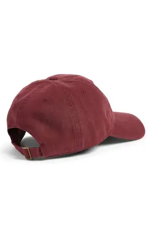 The Great. The Baseball Baseball Cap - Maroon