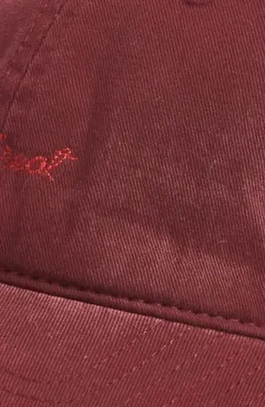 The Great. The Baseball Baseball Cap - Maroon