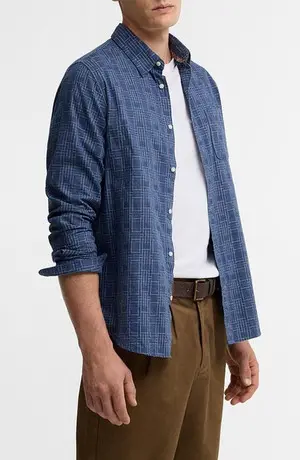 Barbour Lantern Tailored Checked Button-down Shirt