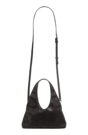 Alexander Wang Pike Mini Crystal Hobo Bag