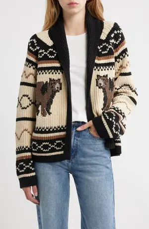 The Great. Bear Lodge Cardigan