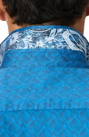 Robert Graham Dimella Long Sleeve Geometric Jacquard Shirt