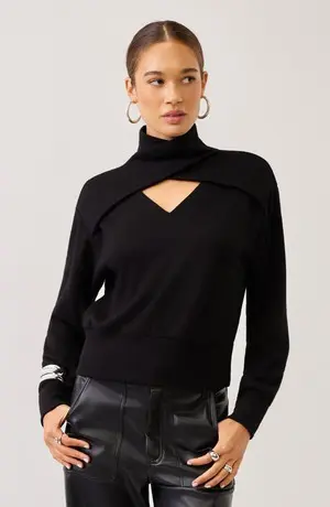 Fifteen Twenty Caly Turtleneck Sweater