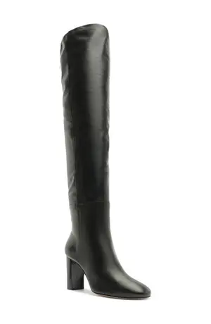 ALEXANDRE BIRMAN Anna Slouch Knee High Leather Boot
