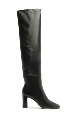 ALEXANDRE BIRMAN Anna Slouch Knee High Leather Boot