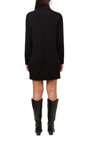 Fifteen Twenty Claylee Turtleneck Cutout Dress