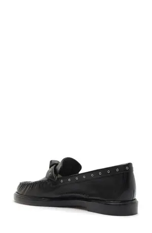 ALEXANDRE BIRMAN Clarita Eyelet Leather Loafer