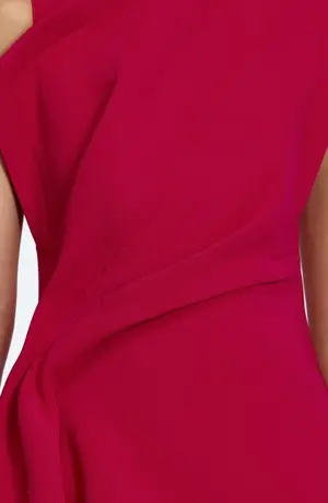 Acler Quindus Asymmetric Drape Minidress