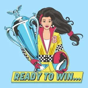BARBIE Kira Ready To Win Short Sleeve Graphic T-shirt