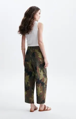 Vanessa Bruno Cargo Wide Leg Trousers