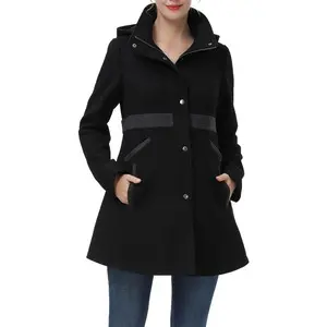 KIMI + KAI Adeline Wool Blend Maternity Coat