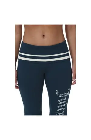 Juicy Couture Foldover Flare Knit Pants