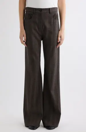 Acne Studios Wide Leg Wool Blend Pants