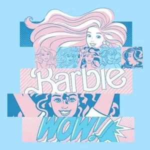 BARBIE Wow Fashion Comic Book Short Sleeve Graphic T-shirt