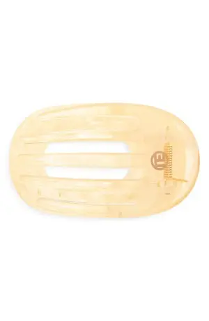 L. Erickson Aire Flat Claw Clip - Cream
