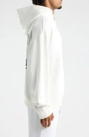 PLAY PALM ANGELS Logo Print Hoodie