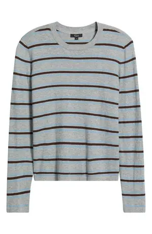 Rails Davie Stripe Cotton & Cashmere Sweater