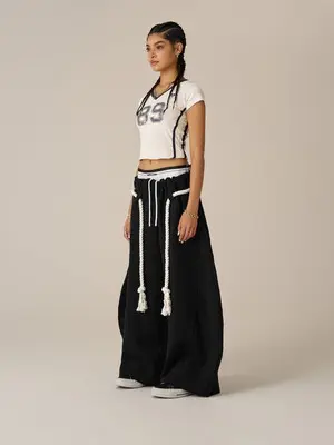 AELFRIC EDEN Double Waist Super Baggy Barrel Sweatpants