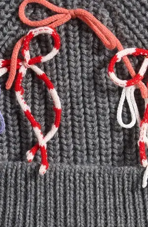 YANYAN Frosty Merino Wool Blend Beanie