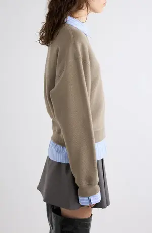 Acne Studios Finten C Organic Cotton Sweatshirt