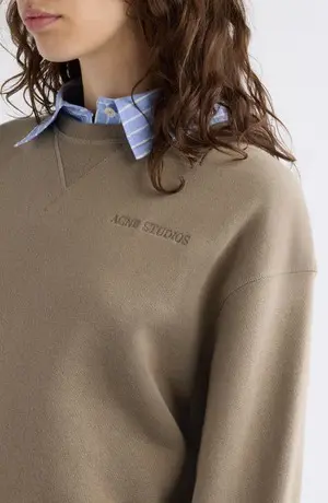 Acne Studios Finten C Organic Cotton Sweatshirt