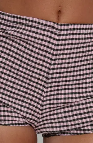 Princess Polly Feijoa Mid Rise Knit Shorts