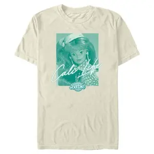 BARBIE Midge Cali Life Short Sleeve Graphic T-shirt - Ivory