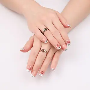 THE ONLY NAILS Bloom Polka Shortnail Set