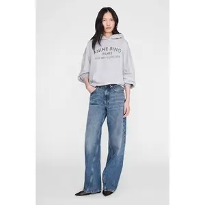 ANINE BING Harvey Paris Stencil Sweatshirt