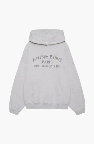 ANINE BING Harvey Paris Stencil Sweatshirt